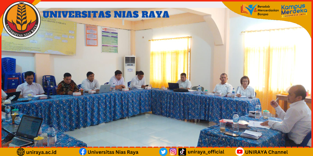 Pimpinan FEB UNIRAYA Gelar Rapat Evaluasi dan Persiapan Perkuliahan ...