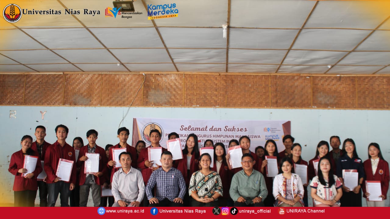 PELANTIKAN HIMPUNAN MAHASISWA PRODI (HMP) PRODI SISTEM INFORMASI, FAKULTAS SAINS DAN TEKNOLOGI ...